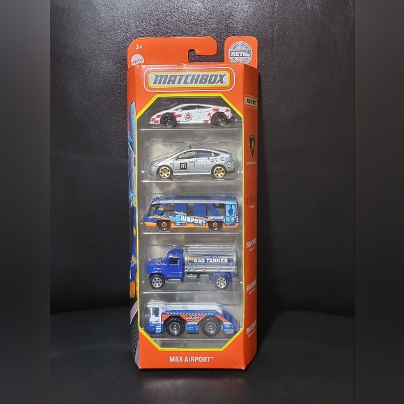Mattel | Toys | Matchbox Mattel 5pack Mbx Airport Lamborghini Toyota ...